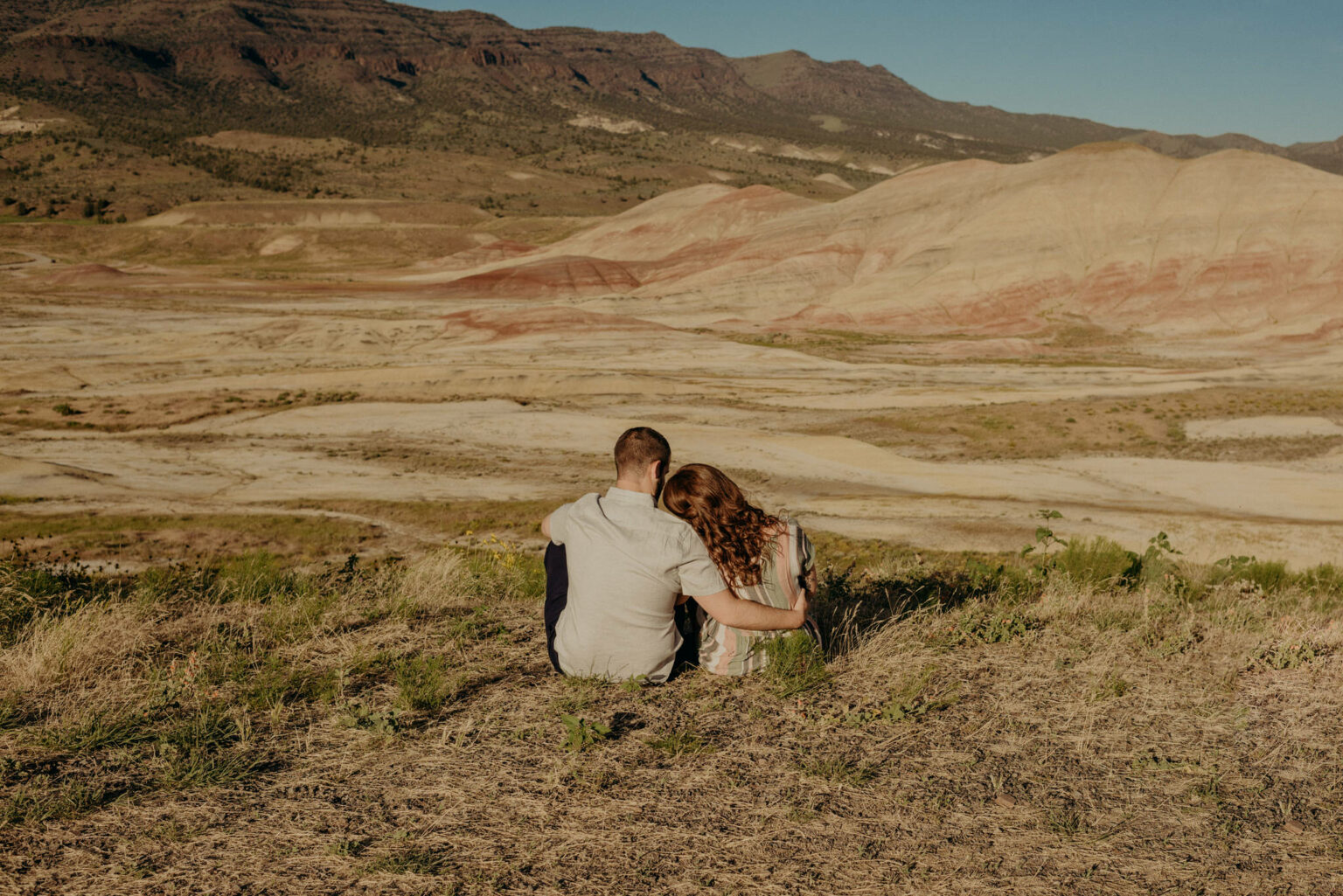 Presley & Eric // Sunshine at Painted Hills - Mecca R. Photography